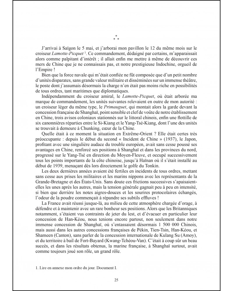 A la barre de l'Indochine par l'Amiral Decoux. Remise de 5%