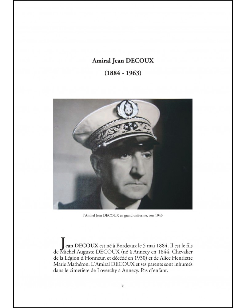 L'Amiral Decoux le dernier Gouverneur général de l'Indochine. Remise5%